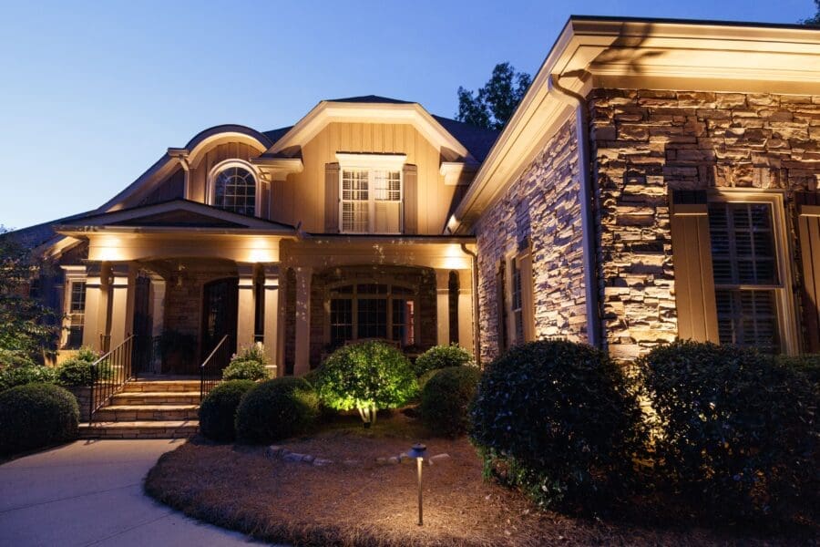 Permanent Holiday Lighting Atlanta | NightVision Outdoor Lighting